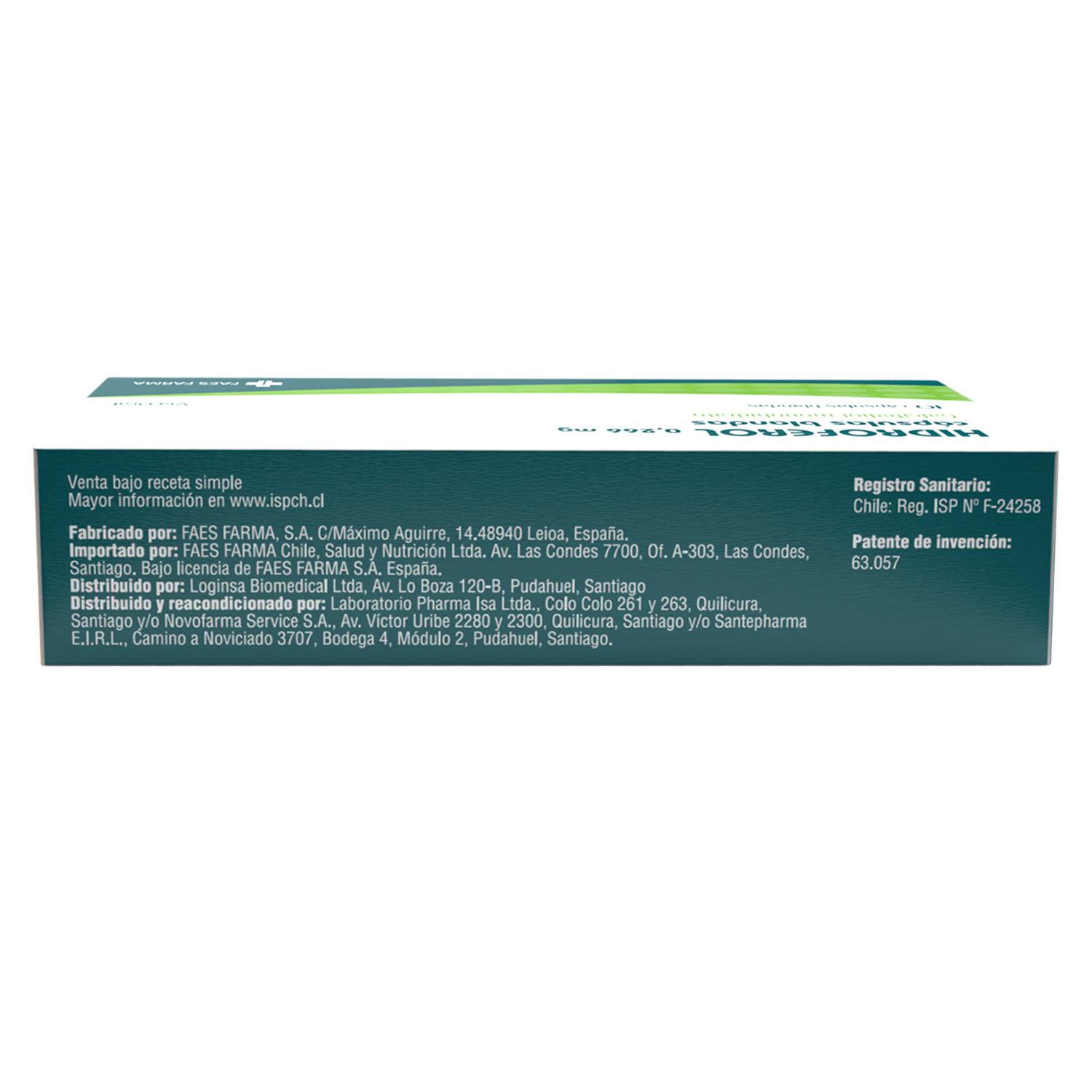 Hidroferol 0,266 mg 10 Cápsulas | Cruz Verde