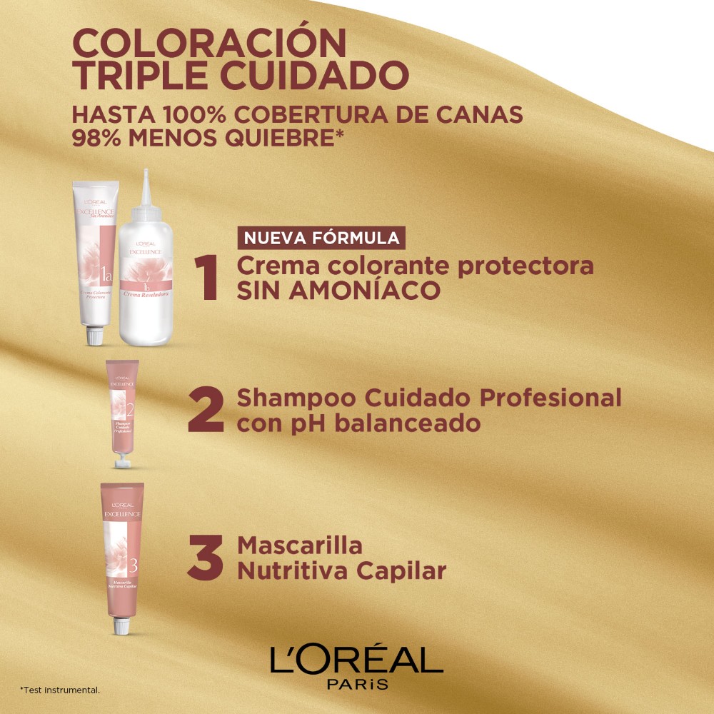 Tintura Sin Amoniaco 4U Castaño Universal | Cruz Verde