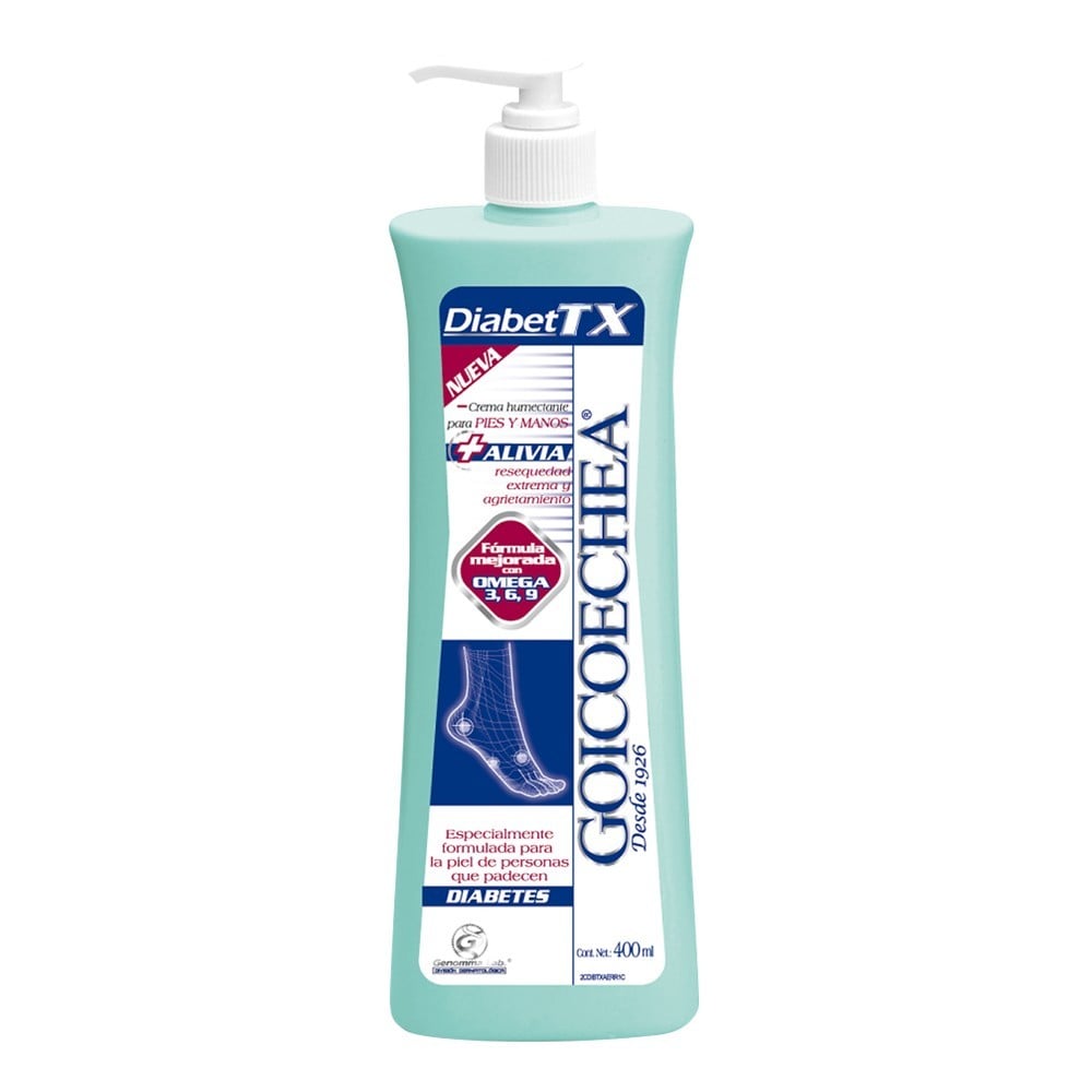 DiabetTX Crema Corporal Hidratante 400 ml - FarmaCompara