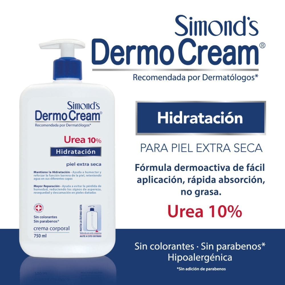 Crema de Cuerpo Hidratante Úrea 10% 750 ml | Cruz Verde