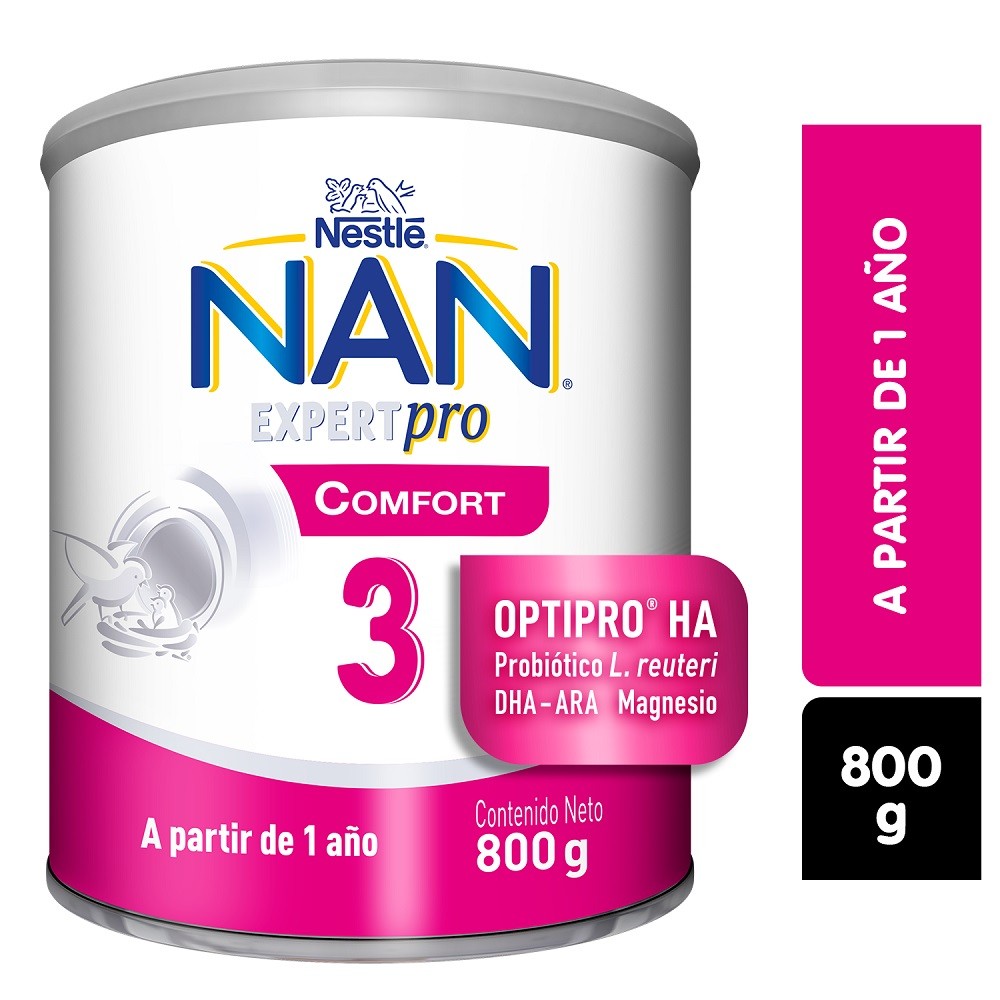 Nan Comfort Etapa 3 800 grs | Farmacias Cruz Verde
