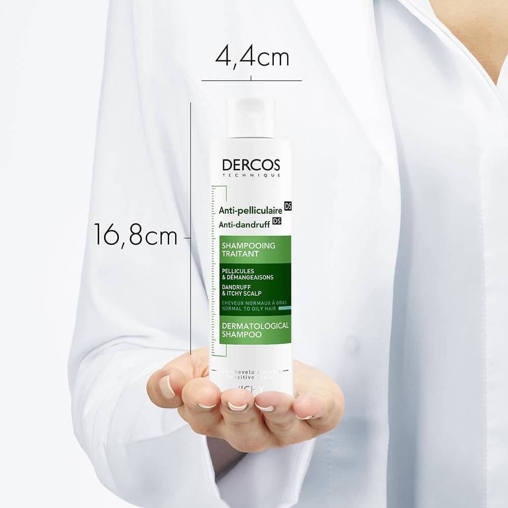 Dercos Shampoo Anticaspa Tec.Microbioma C/Selenio Ds Cabello Normal ...