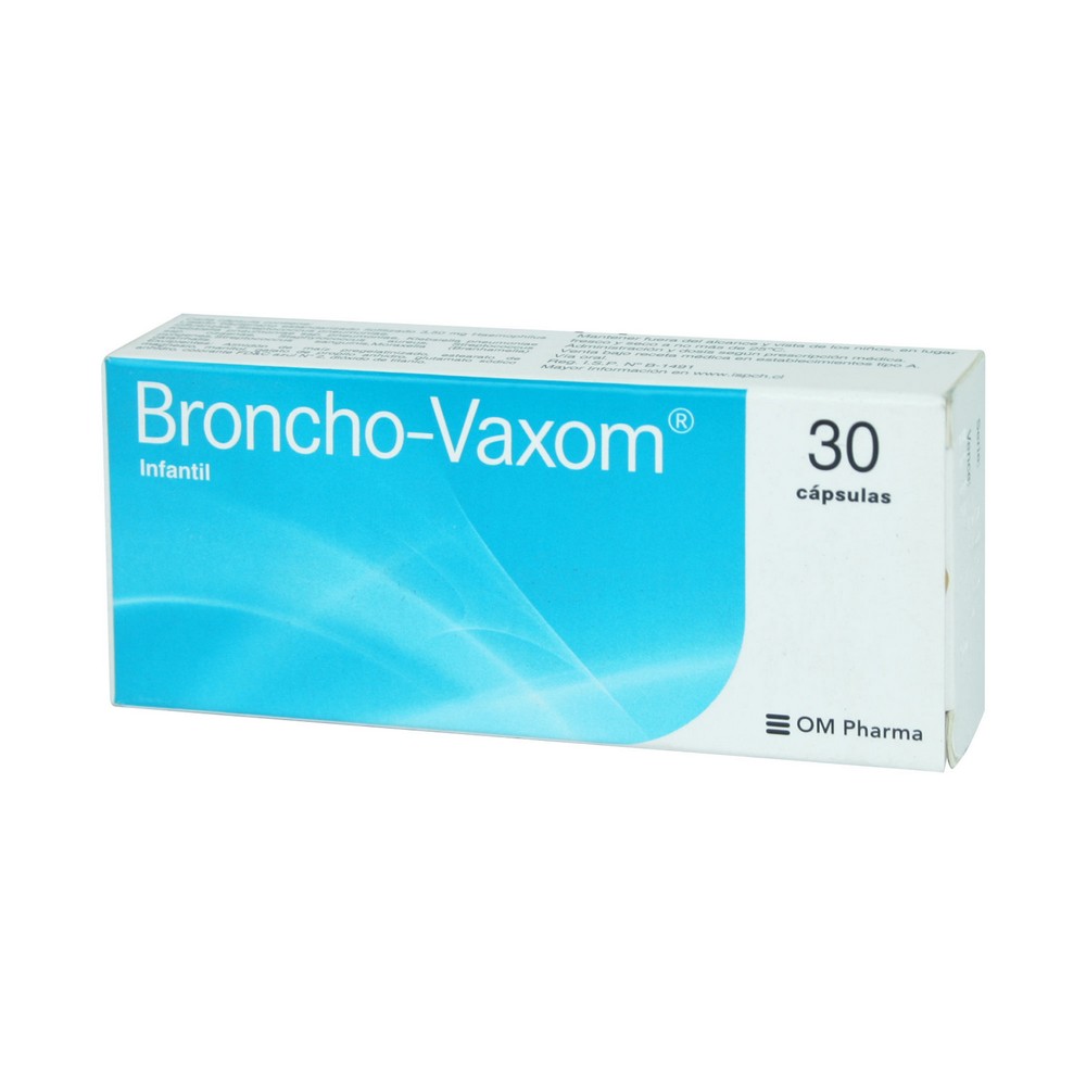 Broncho-Vaxom Pediatrico LisaBacteLiofiliHi 30 Cápsulas | Cruz Verde