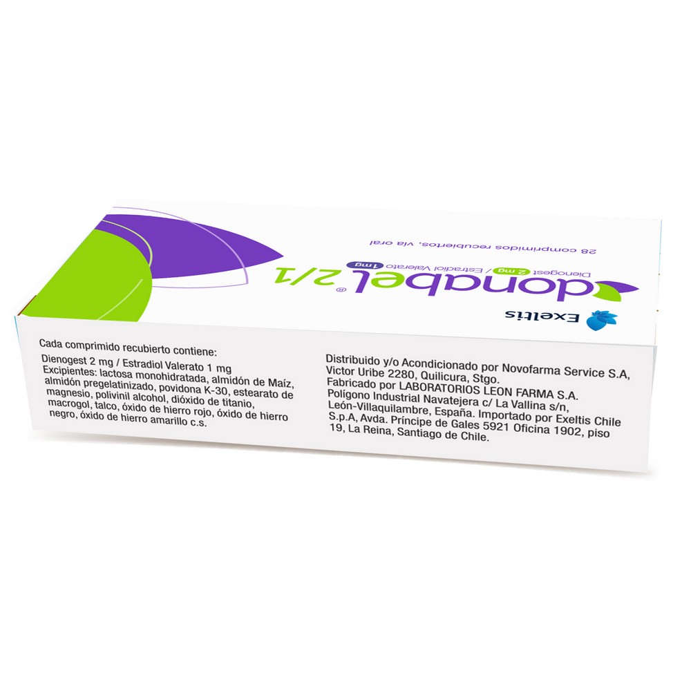 Donabel 2/1 - 28 Comprimidos Recubiertos | Cruz Verde