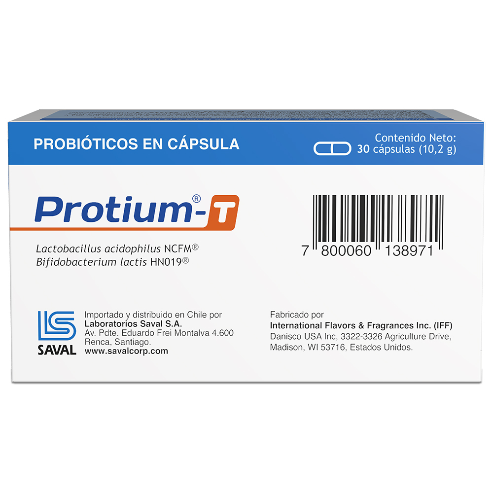 Protium Transit Probioticos 30 Cápsulas | Cruz Verde