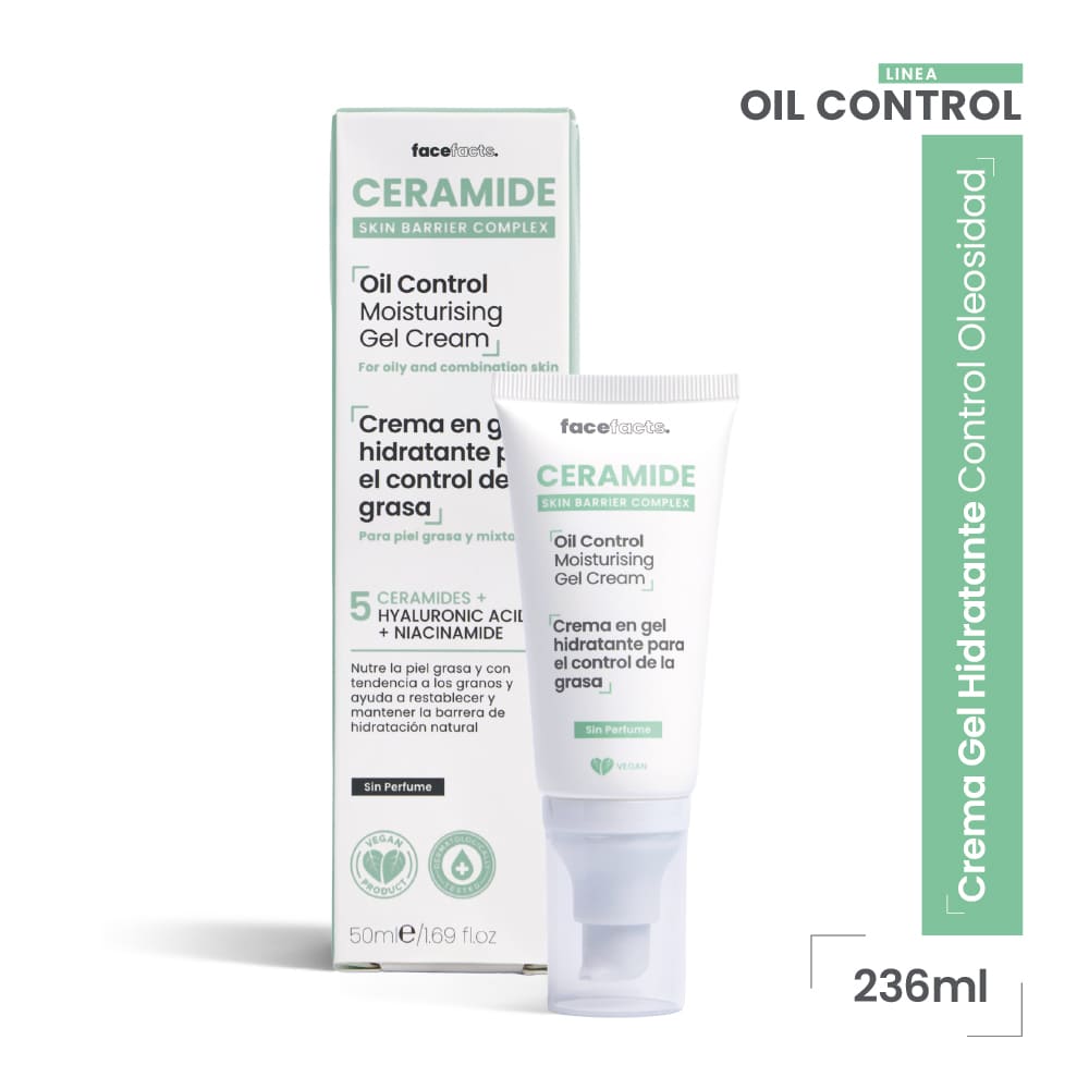 Oil Control Gel Crema Hidratante 50 ml | Cruz Verde