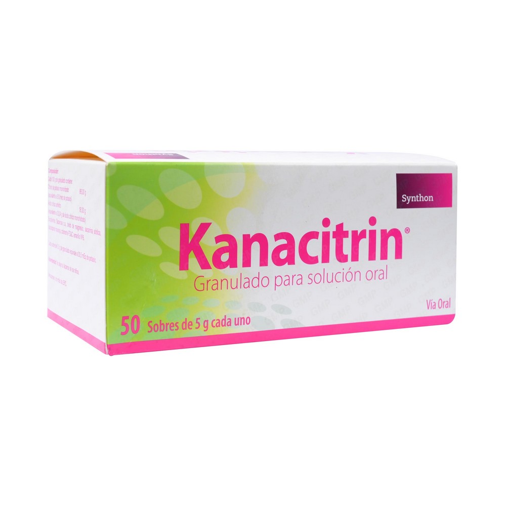Kanacitrin Citrato de Potasio Monohidratado 3,3 gr / Sobre Solución ...