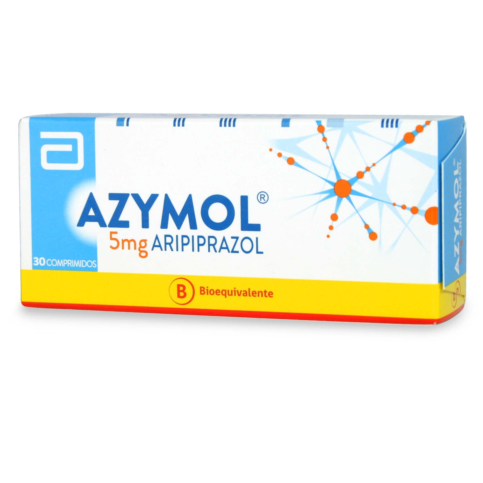 Azymol Aripiprazol 5 mg 30 Comprimidos