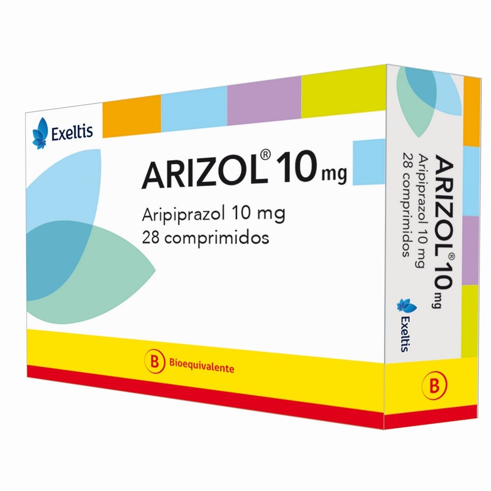 Arizol Aripiprazol 10 mg 28 Comprimidos - FarmaCompara