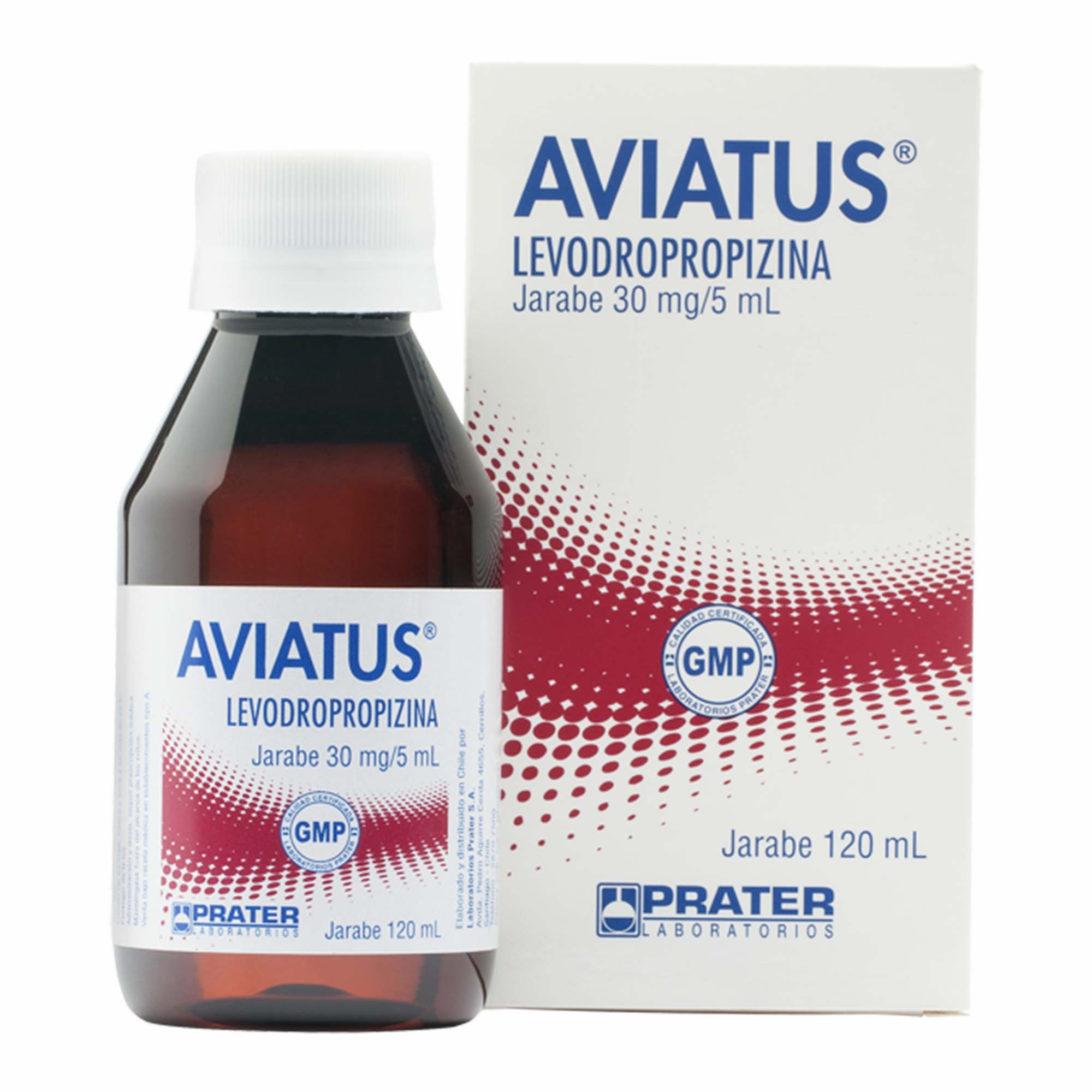 Aviatus Levodropropizina 30 mg/5ml Jarabe 120 mL
