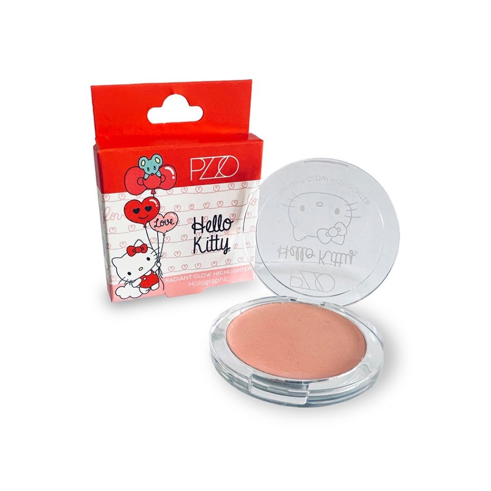 Iluminador Radiant Glow Hello Kitty Holográfico PZZO | Cruz Verde