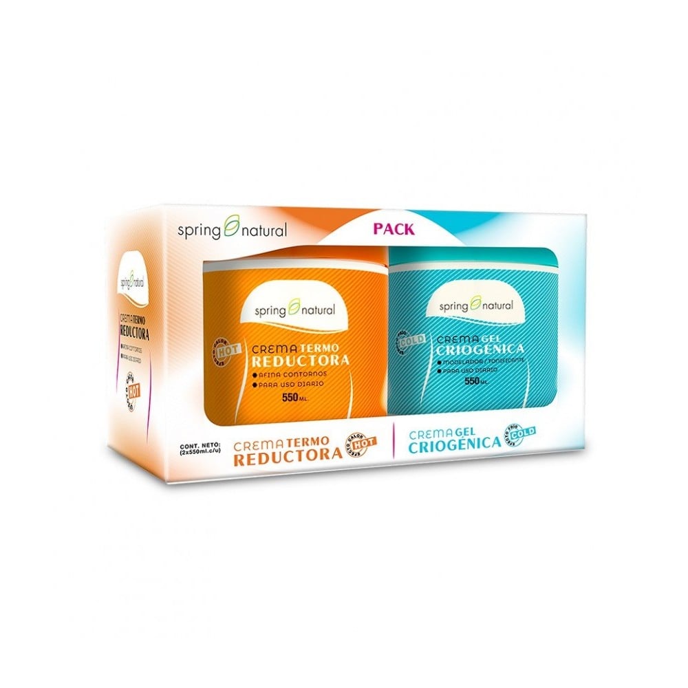 Pack Reductor Modelador Termo 550 mL + Crio 550 mL | Cruz Verde