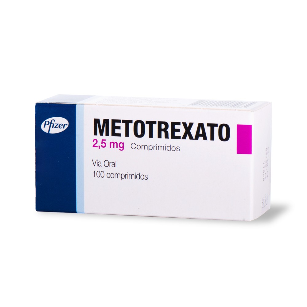 Metotrexato 2,5 mg 100 Comprimidos | Cruz Verde