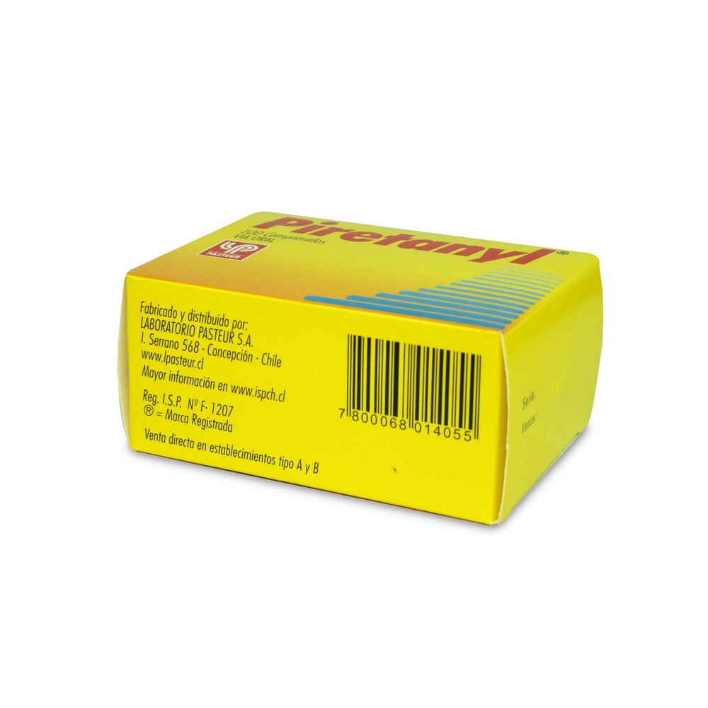 Piretanyl Metamizol 322 mg 100 Comprimidos | Cruz Verde