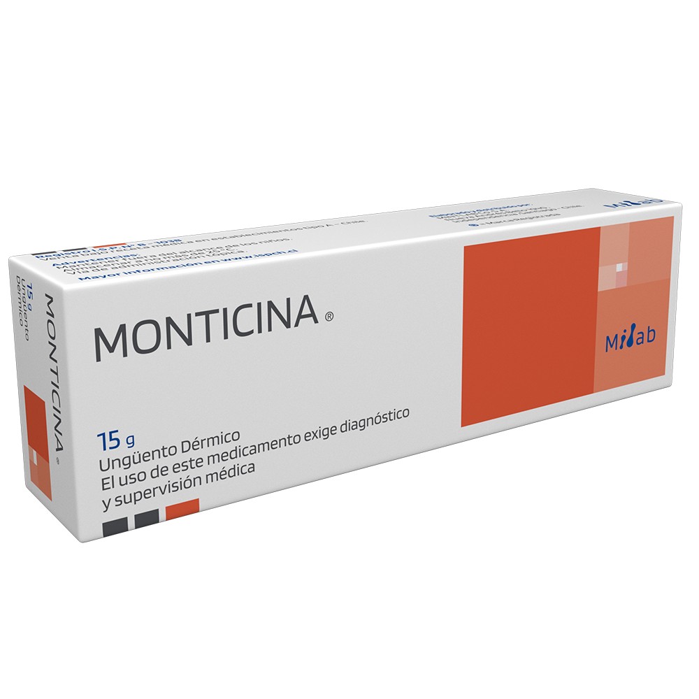 Monticina Ungüento Dermico 15 gr | Farmacias Cruz Verde
