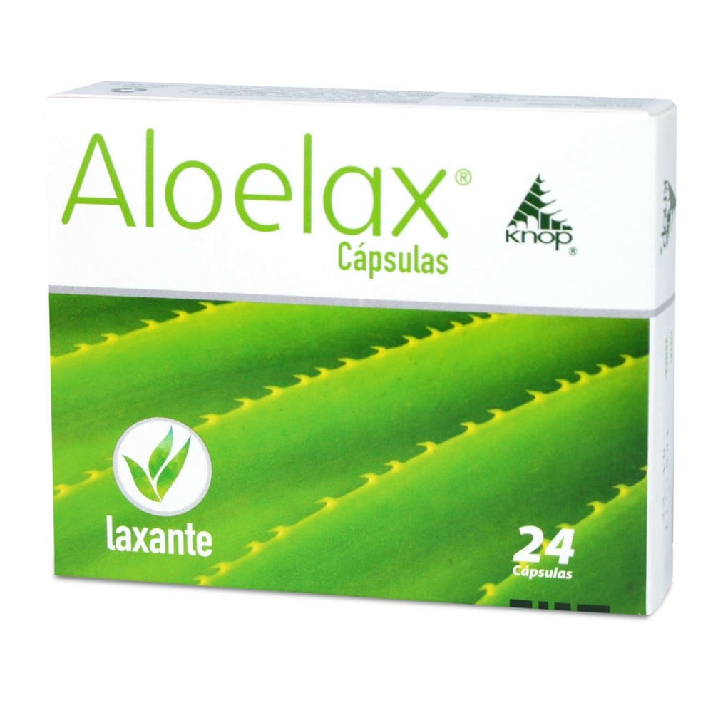 Aloe Lax Aloina 130 mg 24 Cápsulas | Cruz Verde