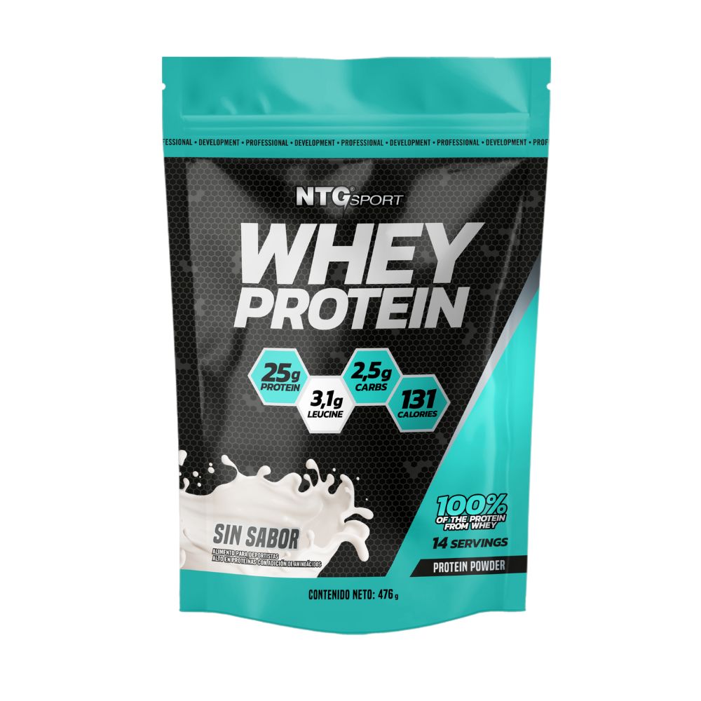 Whey Protein Concentrate Sin Sabor - 476gr | Cruz Verde