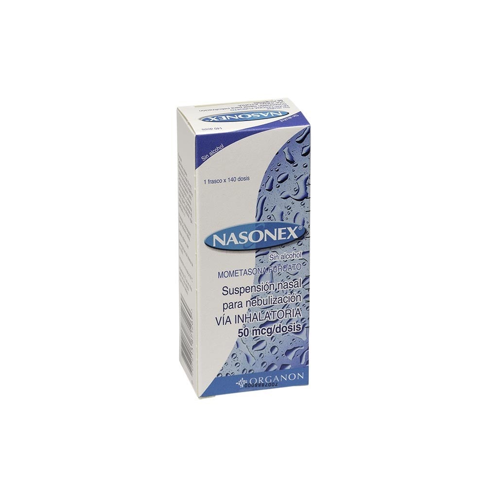 Nasonex Supensión Nasal 50 mcg 140 dosis|Cruz Verde | Cruz Verde