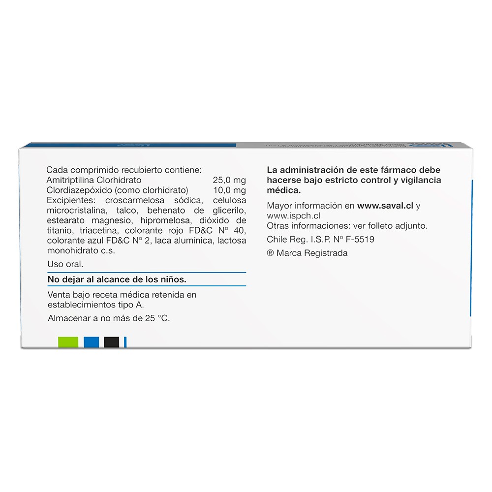 Antalin Amitriptilina 10 mg 30 Comprimidos | Cruz Verde