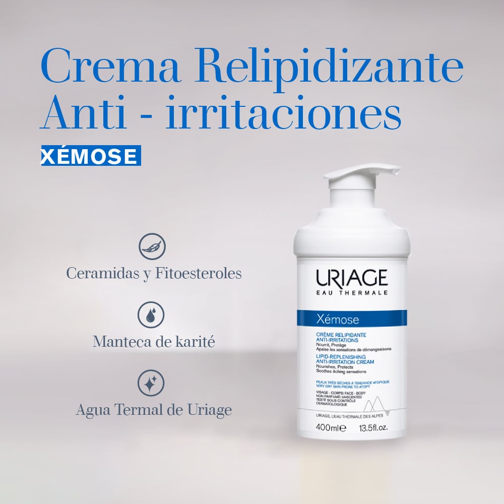 Crema Relipidizante Cuerpo Xémose 400ml | Cruz Verde
