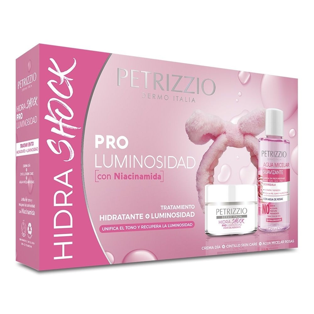 Set de Crema + Serum + Cintillo HidraShock Pro Luminosidad | Cruz Verde