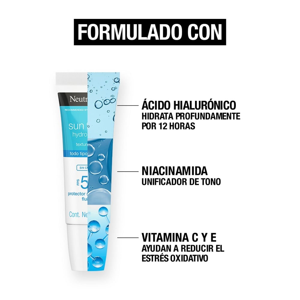 Sun Fresh Hydro Boost Sin Color FPS 50 40ml | Cruz Verde