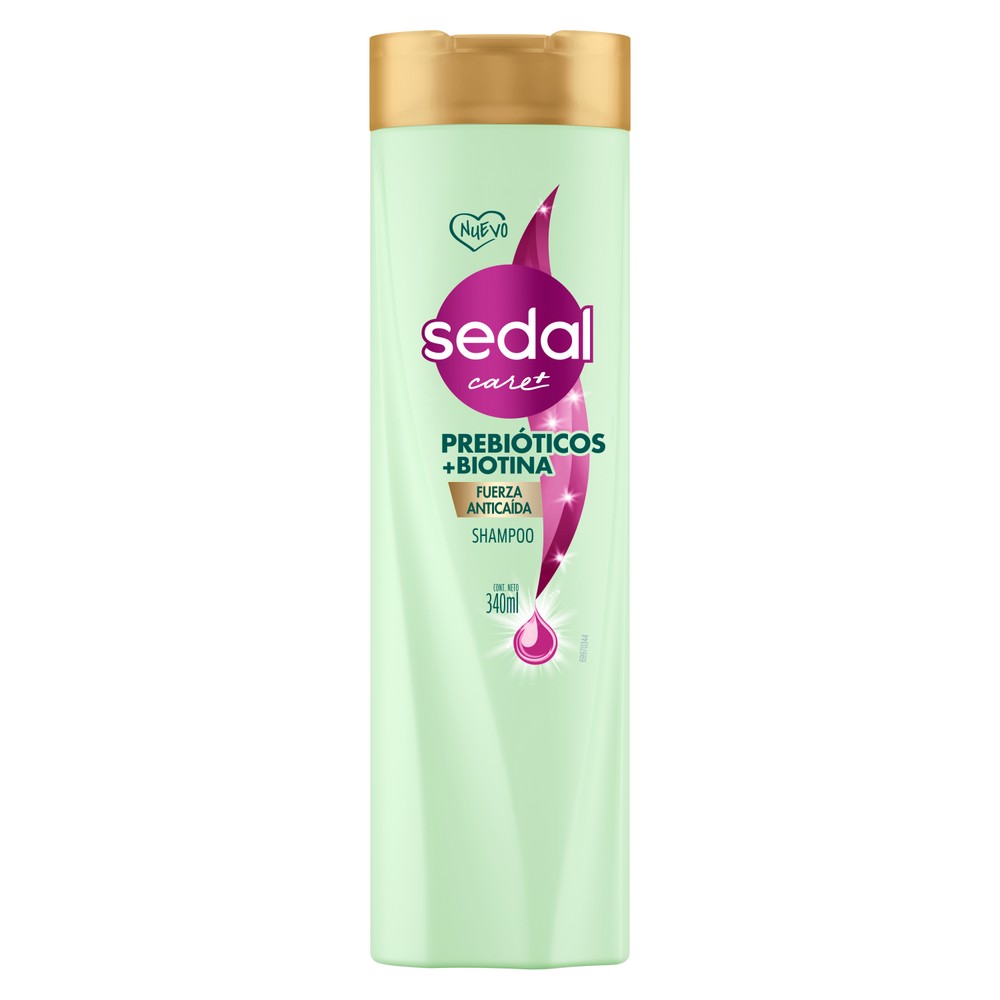 Sedal Sh Prebioticos + Biotina 340 ml | Cruz Verde