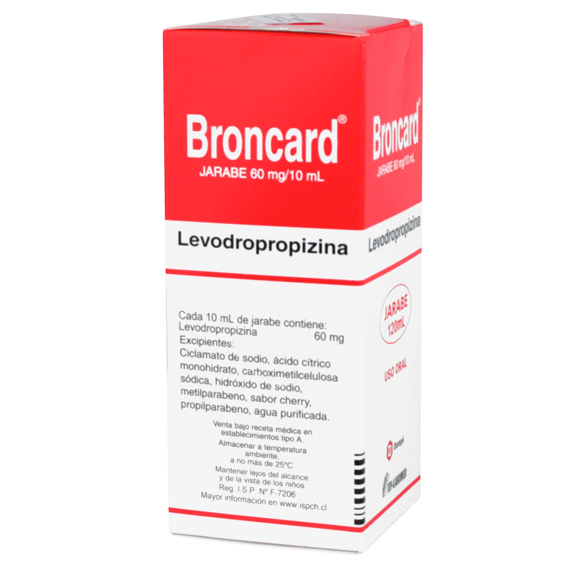 Broncard Levodropropizina 60 mg 10 ml Jarabe | Cruz Verde