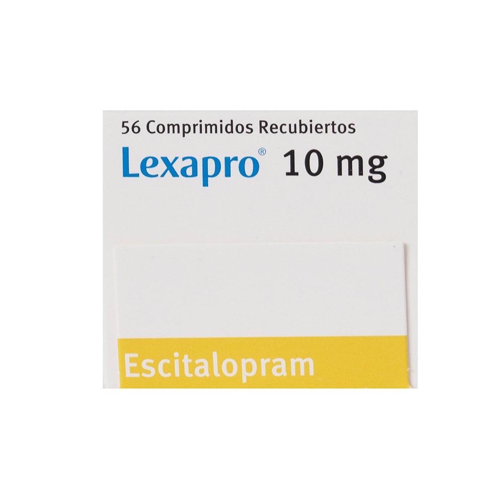 Lexapro Escitalopram 10mg 56 Comprimidos Recubiertos | Cruz Verde