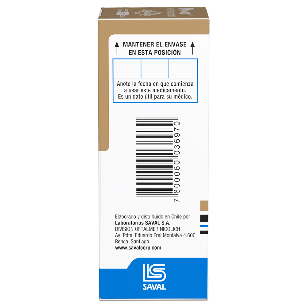 Moxof Moxifloxacino 0,5% Solución Oftálmica 5 mL | Cruz Verde