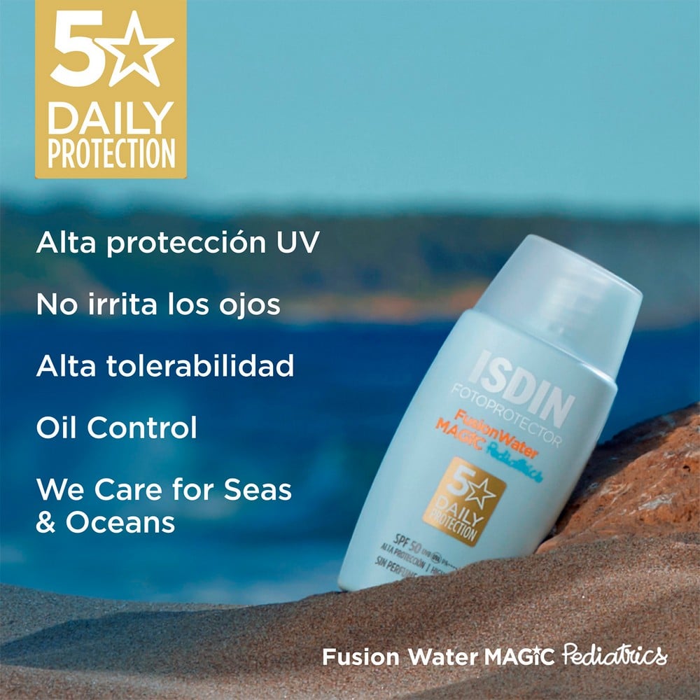 Fotoprotector Fusion Water Magic Pediatrics Spf50 50ml | Cruz Verde