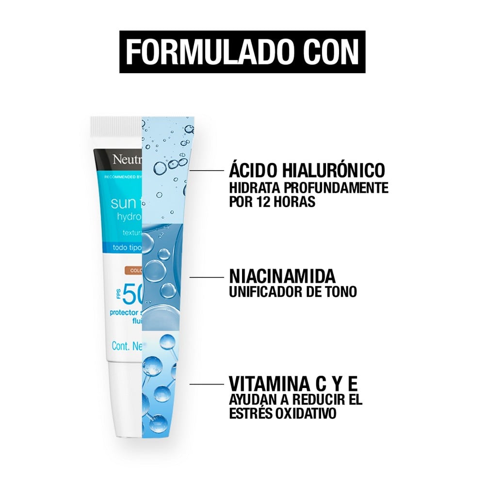 Protector Solar Hydro Boost Tono Medio Fps50 40ml | Cruz Verde