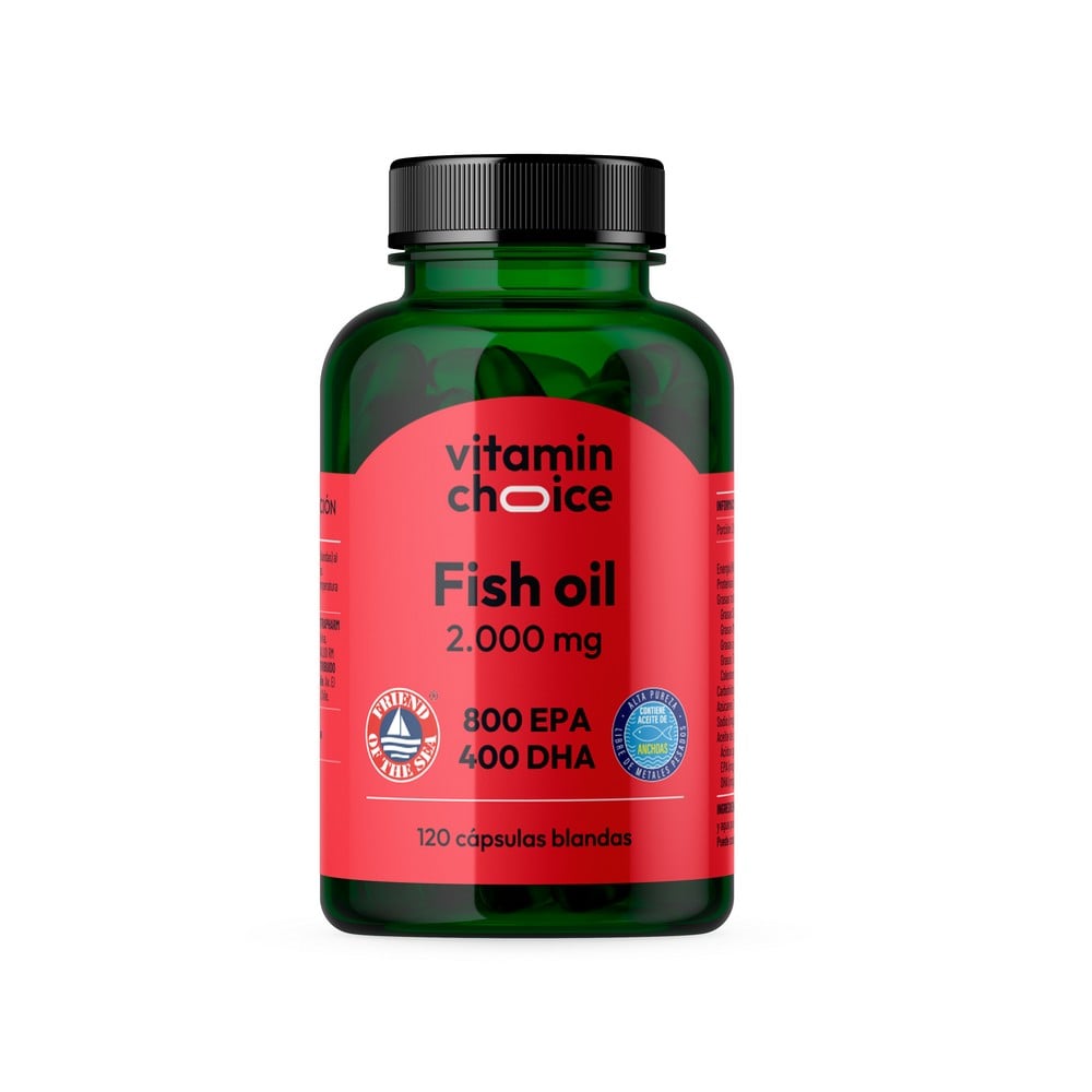 Fish Oil 2000 mg 120 Cápsulas Blandas | Cruz Verde