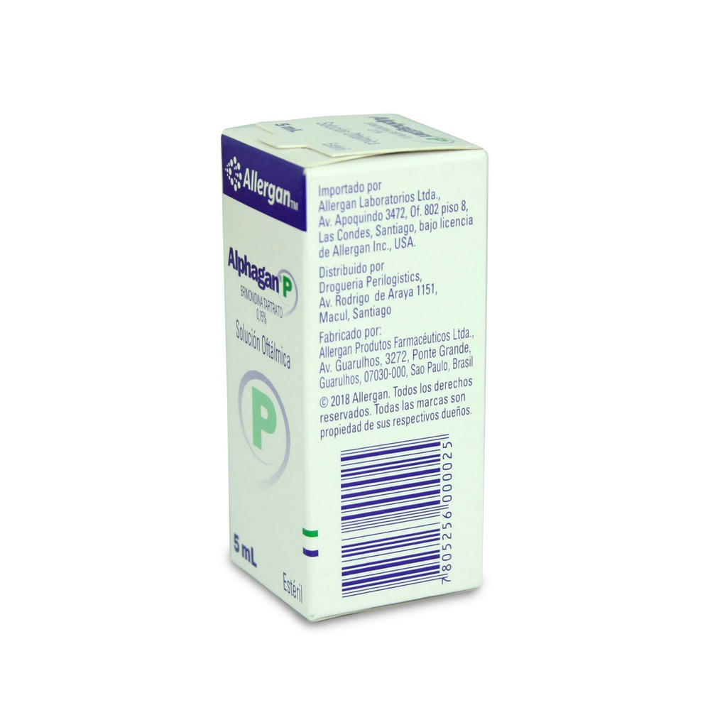 Alphagan P Brimonidina 0,15% Solución Oftalmica 5 mL | Cruz Verde