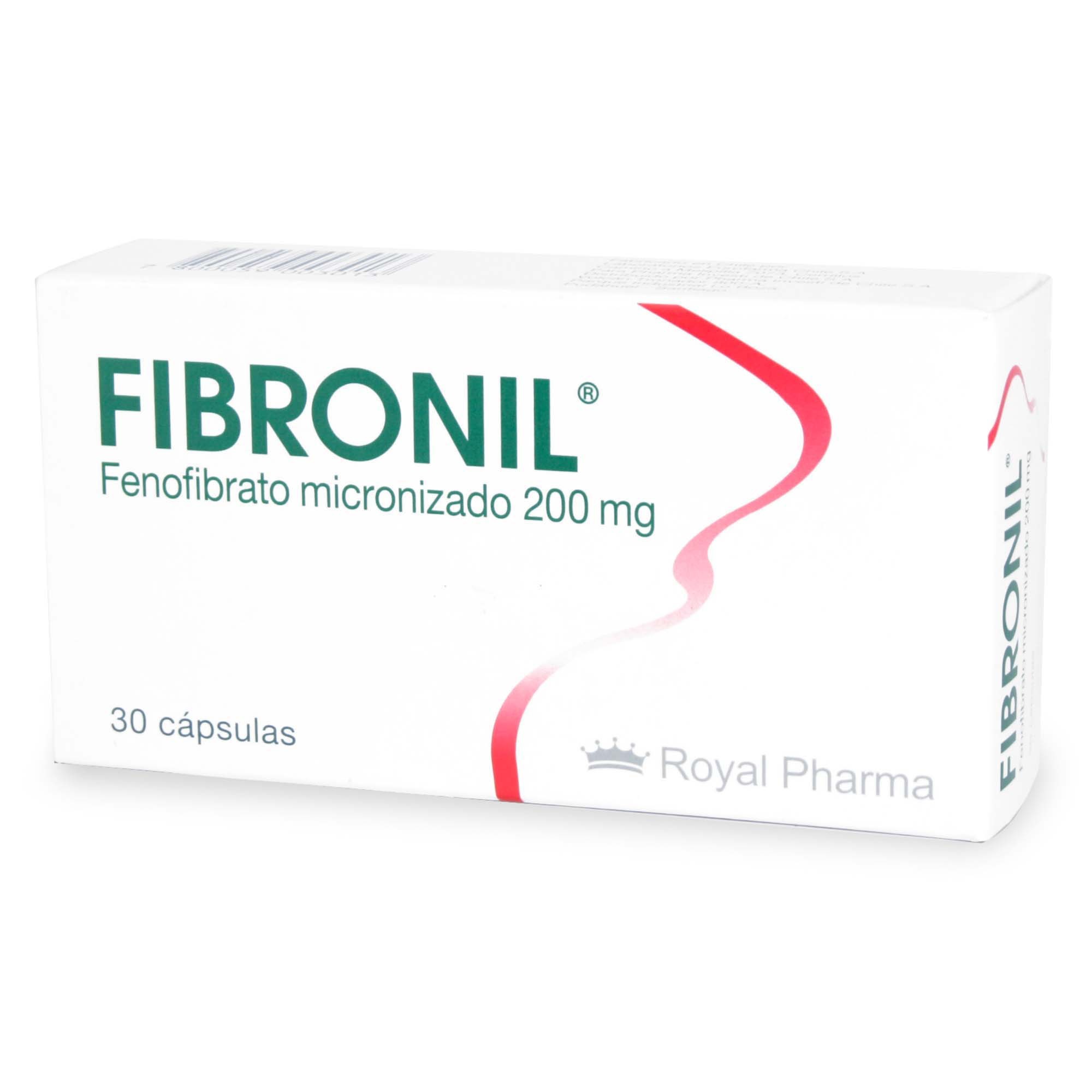 Fibronil Fenofibrato 200 mg 30 Cápsulas | Cruz Verde