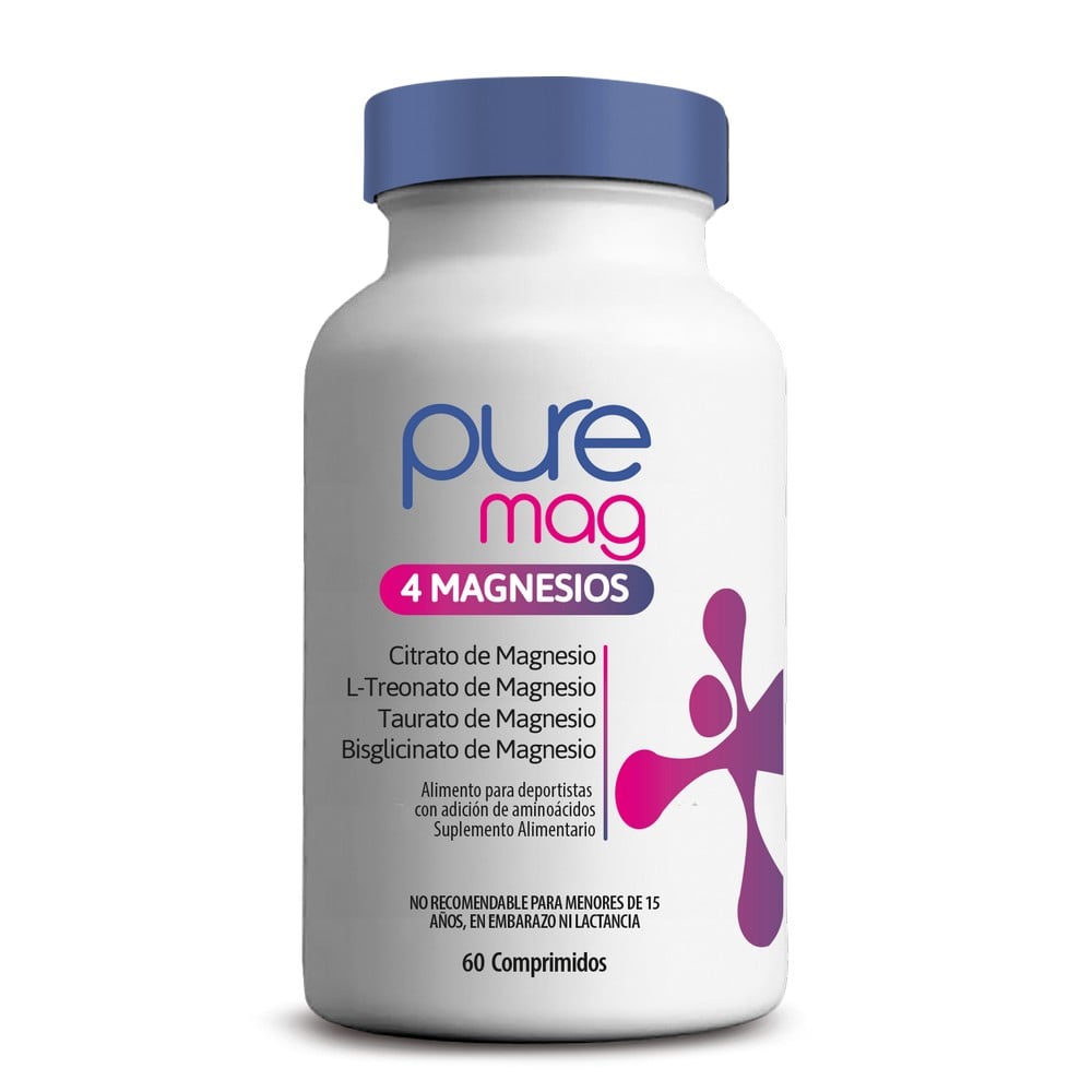 Pure Mag Max Magnesio 60 Cápsulas | Cruz Verde