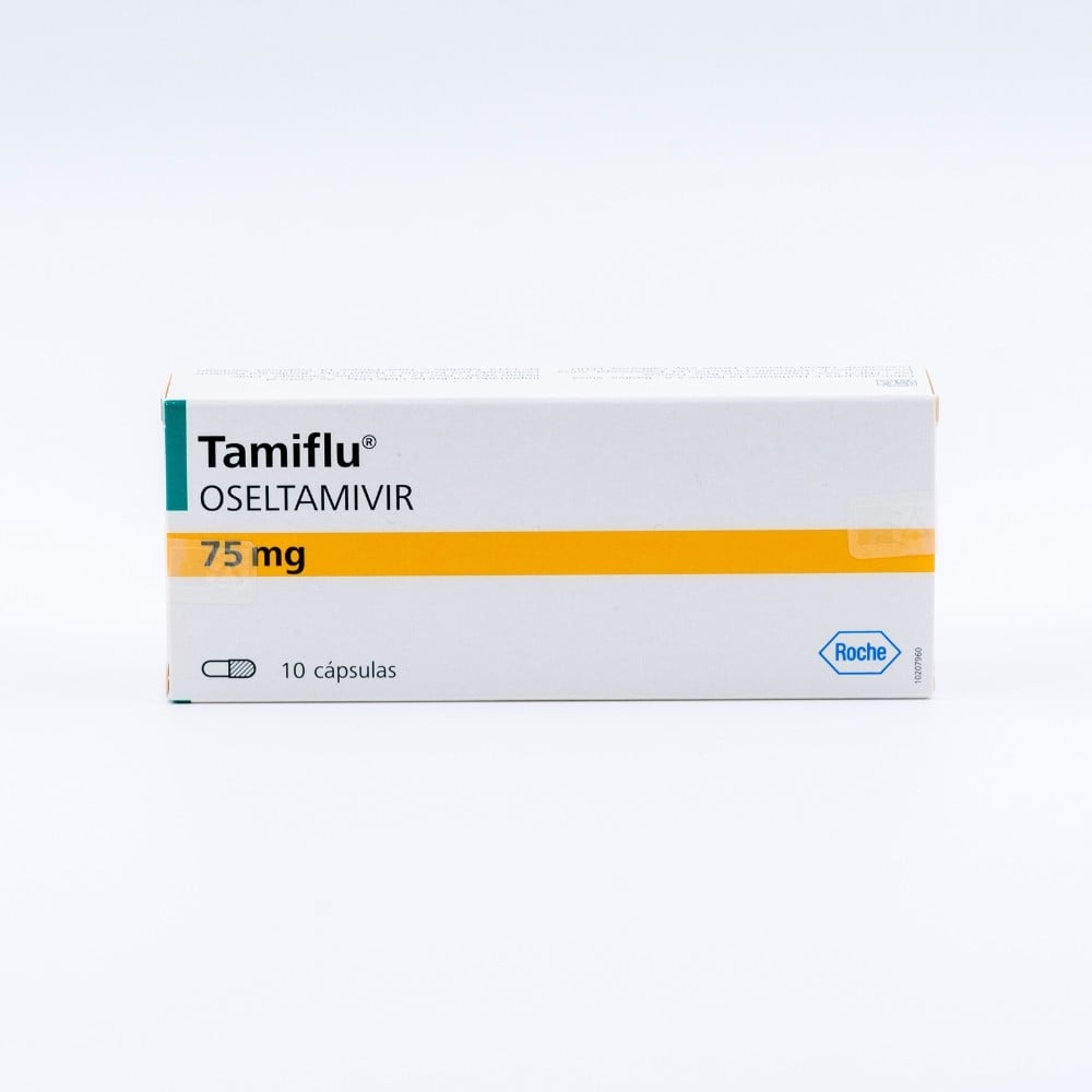 Tamiflu Oseltamivir 75 mg 10 Cápsulas