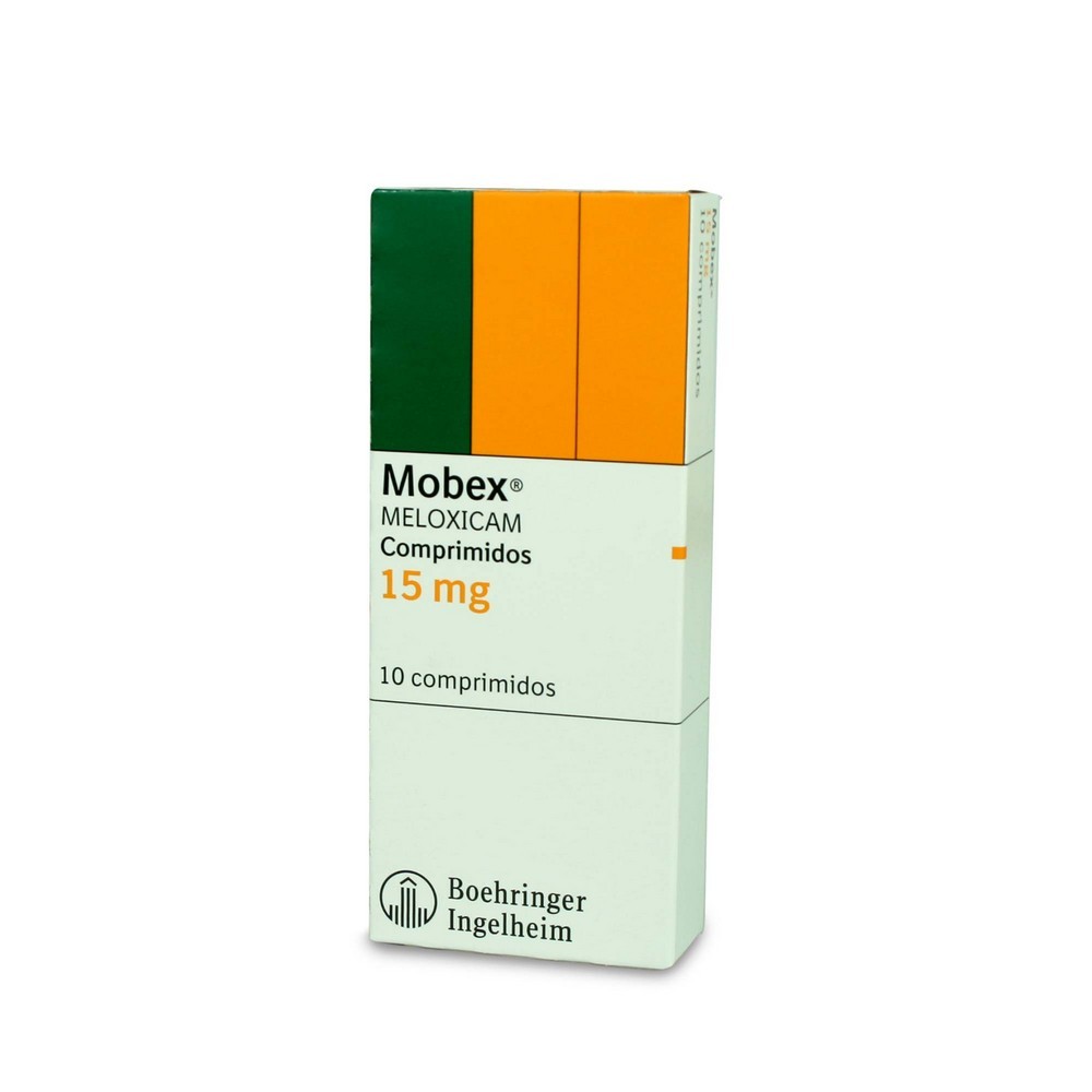 Mobex Meloxicam 15 mg 10 Comprimidos | Cruz Verde