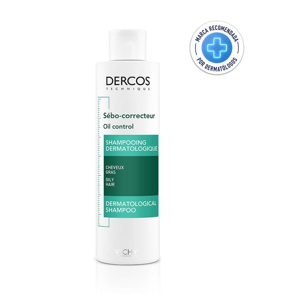 Dercos Shampoo Sebo-Corrector 200mL. | Cruz Verde