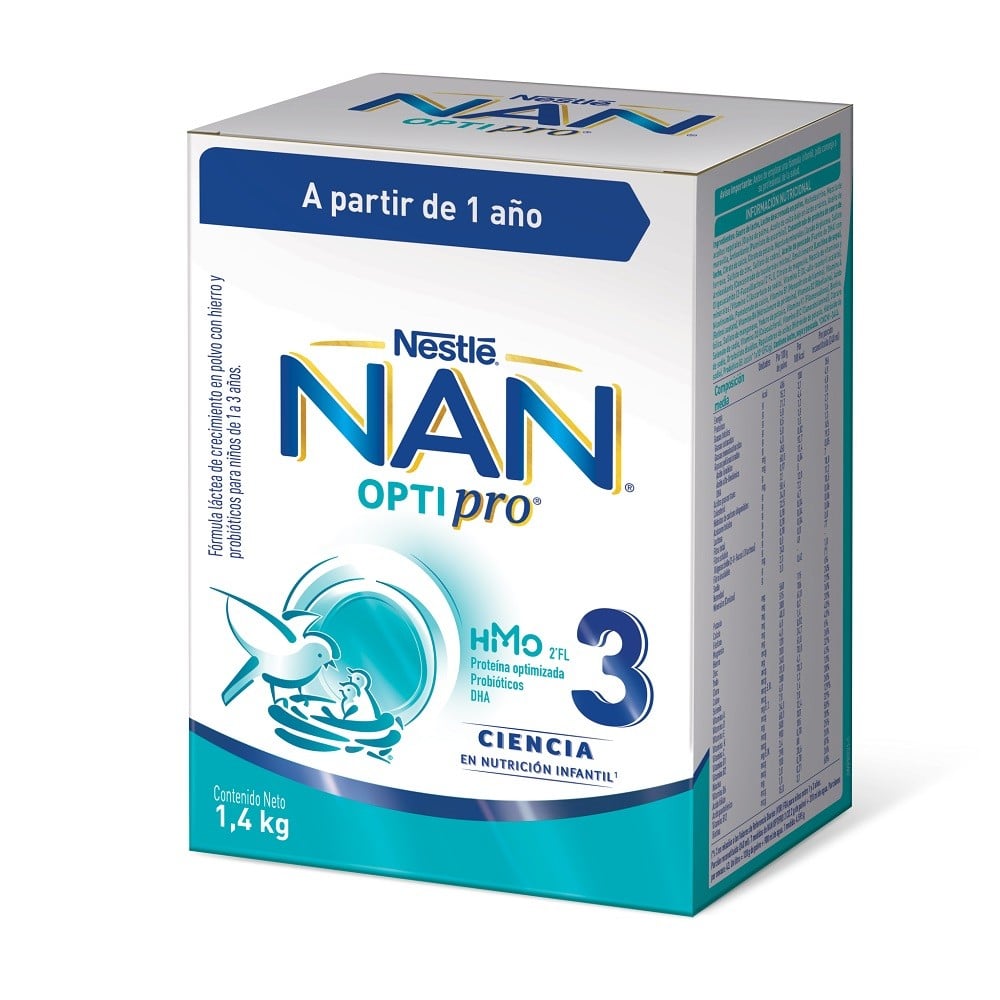 3 Optipro Hm-O Formula Lactea Crecimiento en Polvo a Partir de 1 Año ...