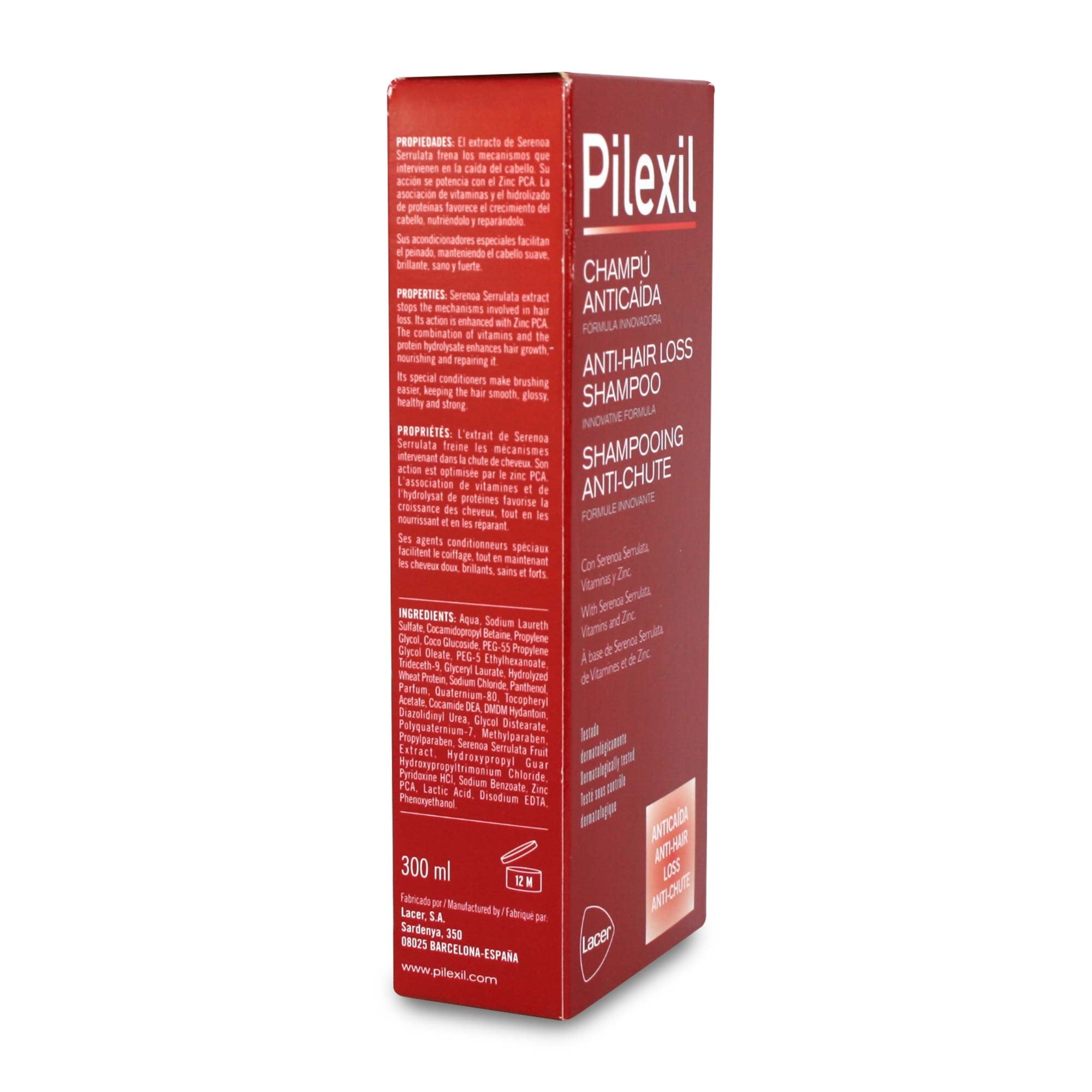 Pilexil Serenoa Shampoo Medicado 300 mL | Cruz Verde