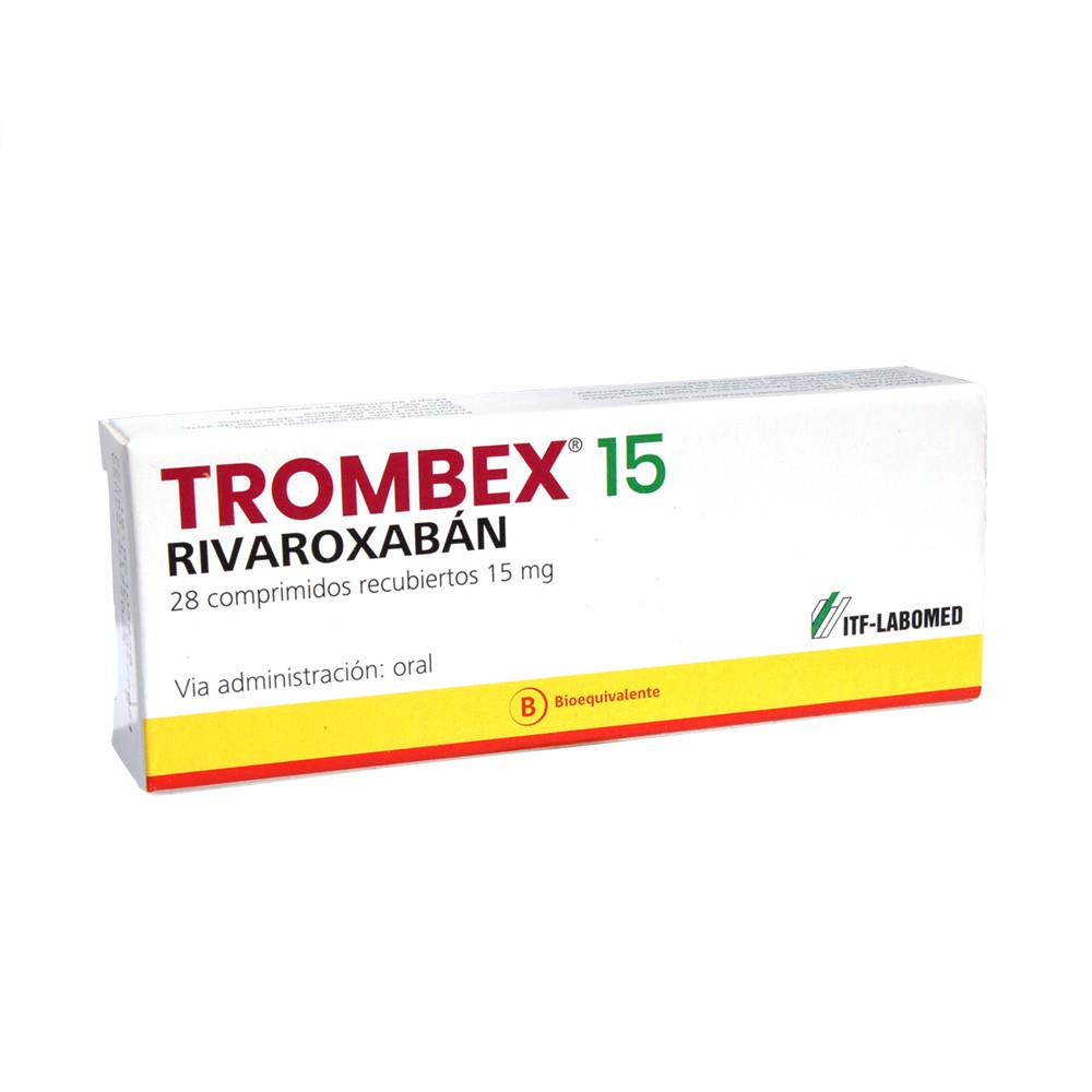 Rivaroxabán 15 mg