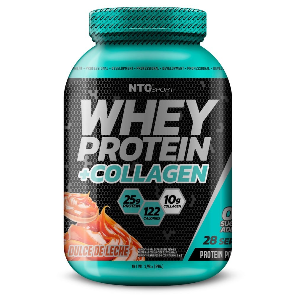Whey Protein + Colágeno sabor Dulce de Leche – 28 servings | Cruz Verde Whey Protein + Colágeno sabor Dulce de Leche – 28 servings | Cruz Verde
