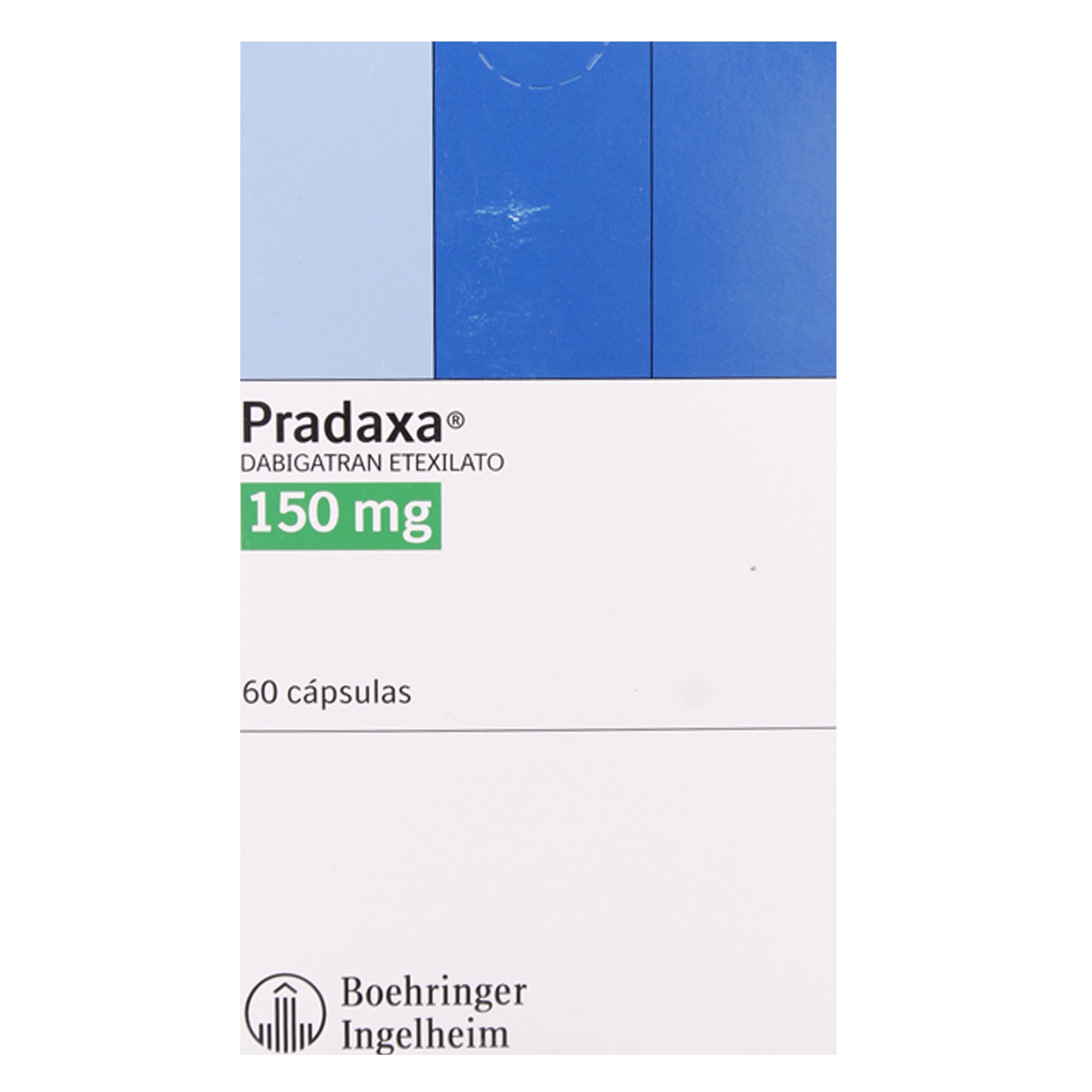 Pradaxa Dabigatran 150 mg 60 Cápsulas