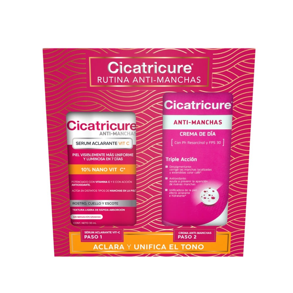 Pack Crema Antimanchas + Serum Vitamina C 30 | Cruz Verde Pack Crema Antimanchas + Serum Vitamina C 30 | Cruz Verde