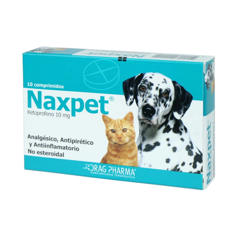 Naxpet Ketoprofeno 10 mg 10 Comprimidos Veterinarios - FarmaCompara