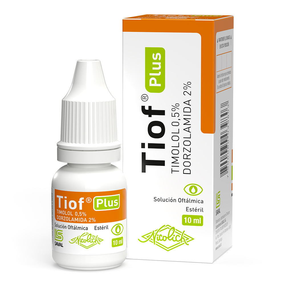 Tiof Plus Timolol 0,2% Solucion Oftalmica 10 mL | Cruz Verde