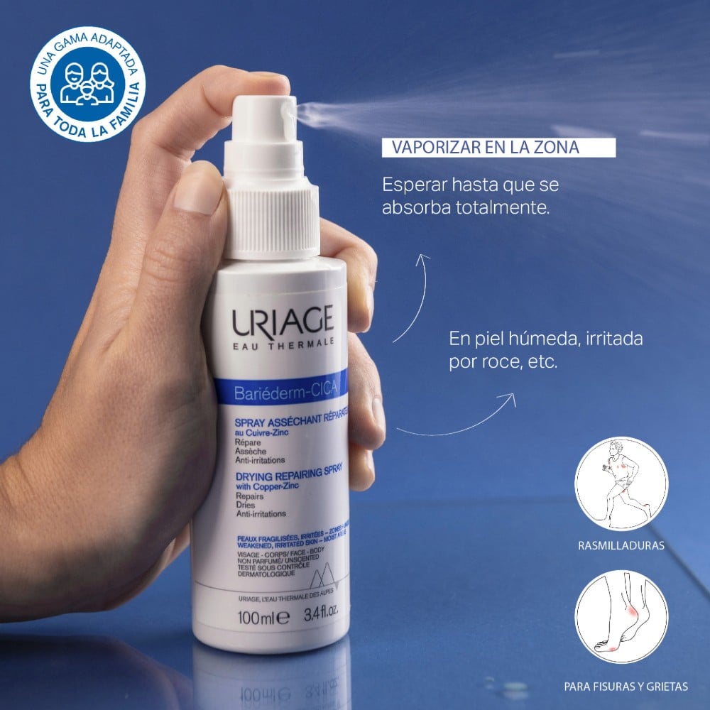 Spray Secante Reparador Bariéderm-CICA 100ml | Cruz Verde