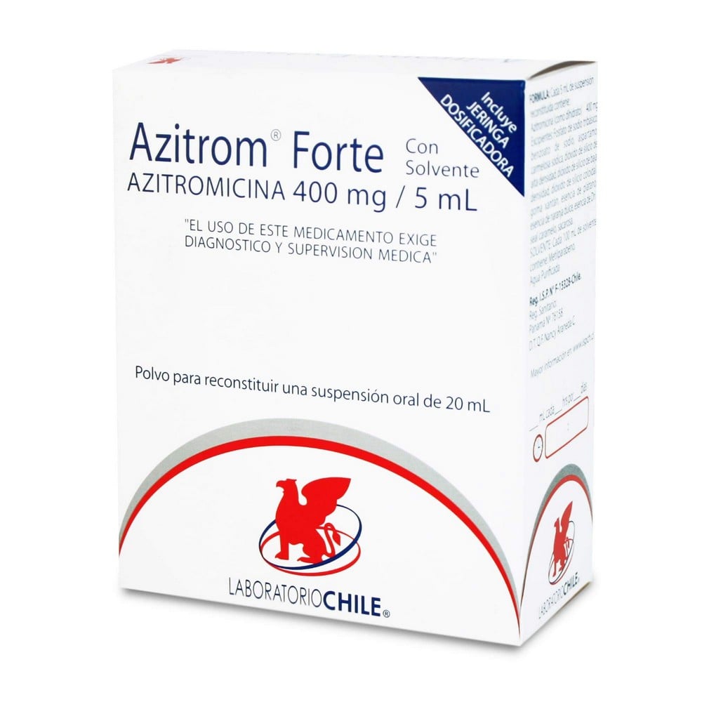 Azitrom Azitromicina 400 mg / 5 mL 20 mL | Cruz Verde