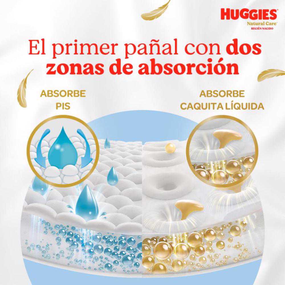 Pañales Huggies Natural Care RN 34 Un | Cruz Verde
